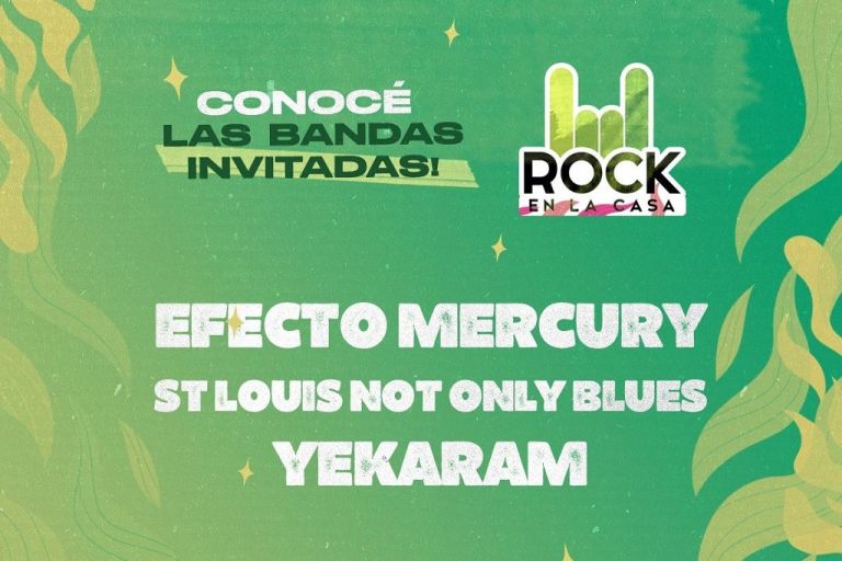 Rock en la Casa: Efecto Mercury, Yekaram y St. Louis Not Only Blues ...